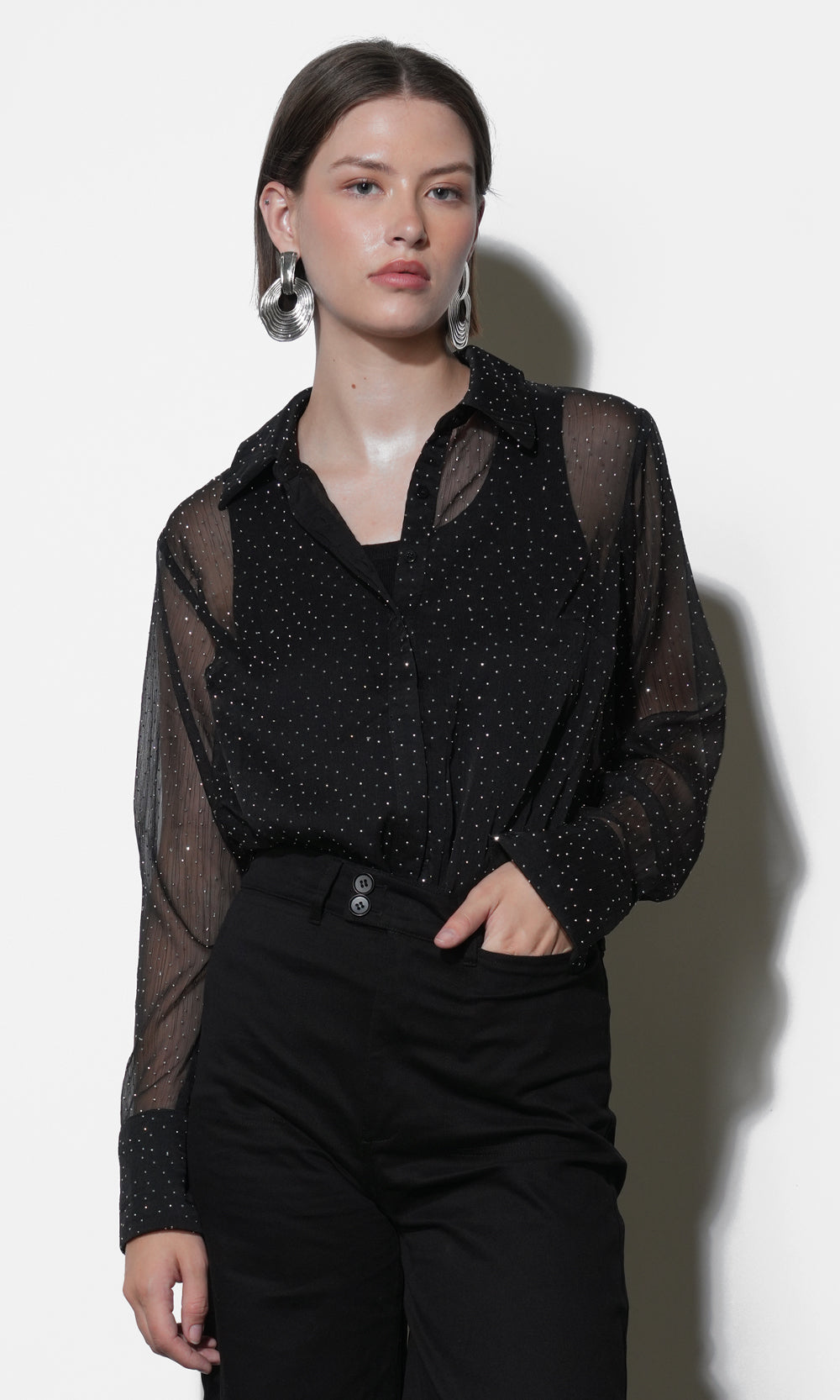 Tilly Button Down Shirt | Greylin Collection